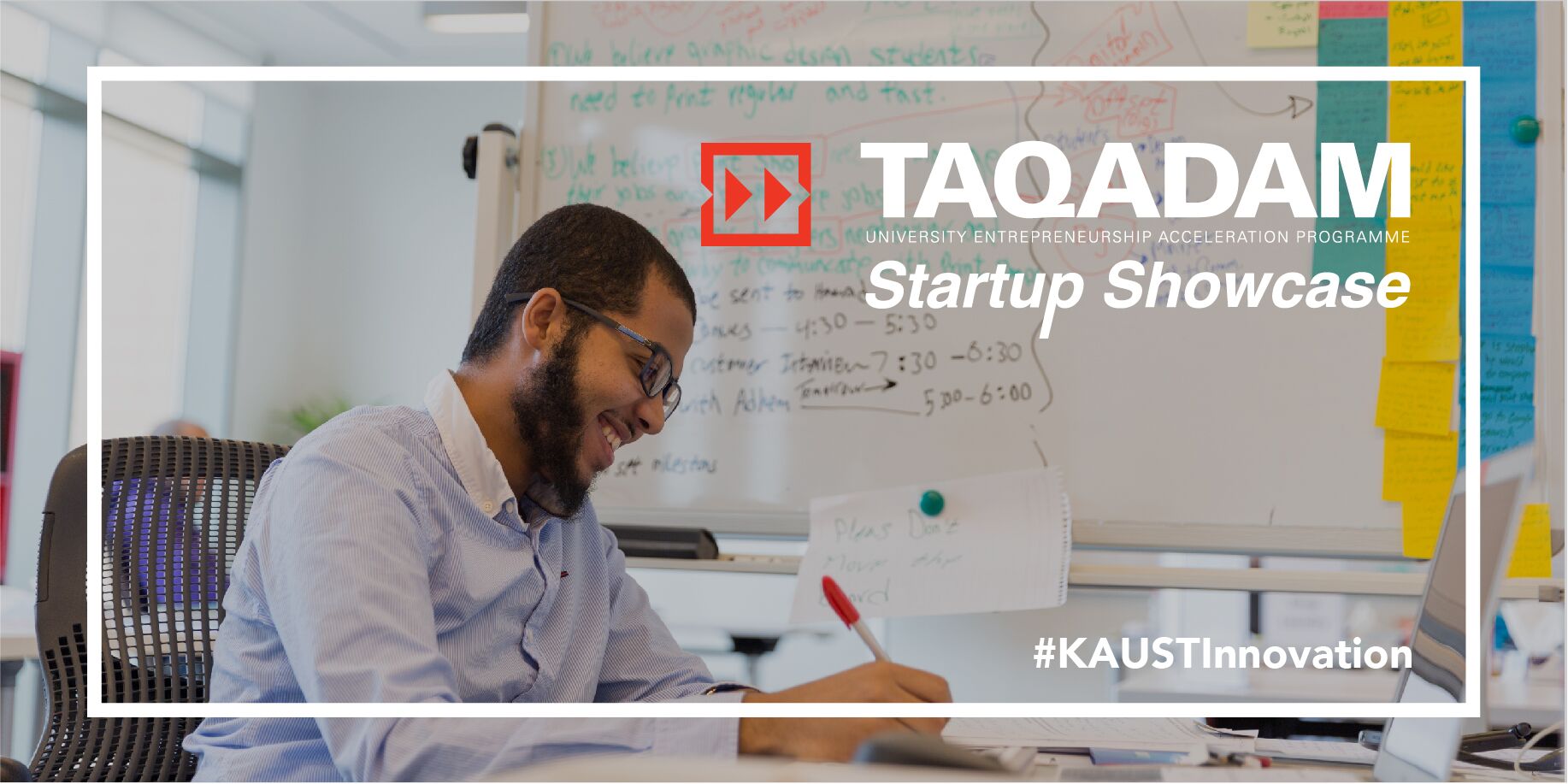 Saudi University Startups Pitch at TAQADAM Showcase in KAUST | KAUST ...